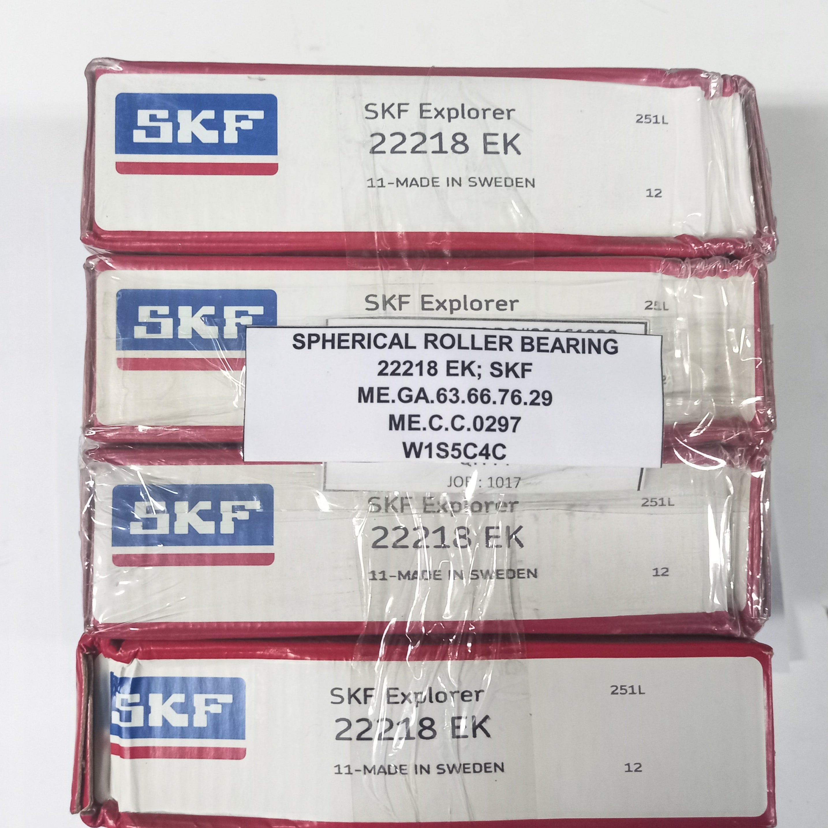 SPHERICAL ROLLER BEARING; 22218 EK; SKF
