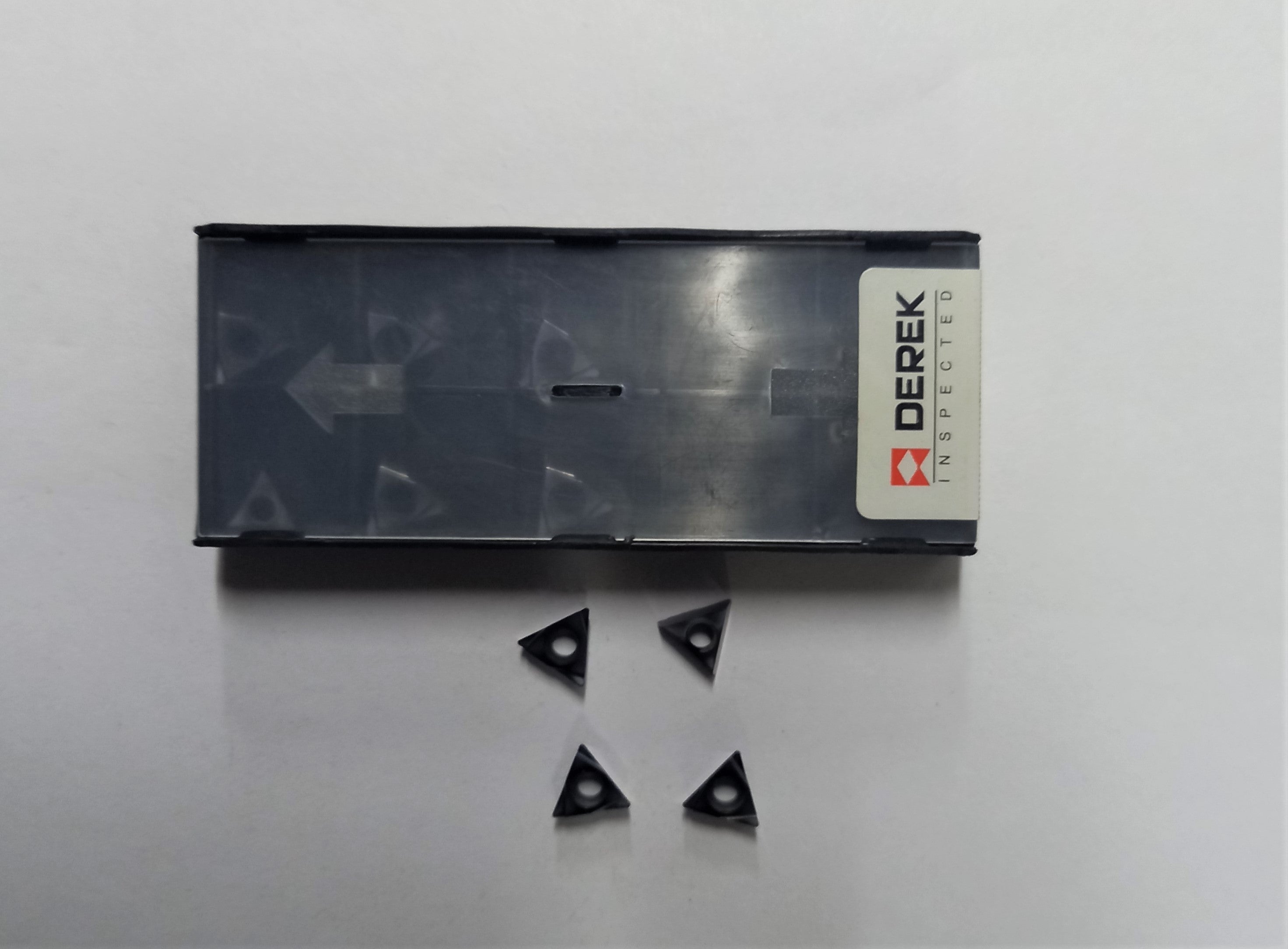 CARBIDE INSERT; BORING; TPGH 110304L-FP G3R; DEREK