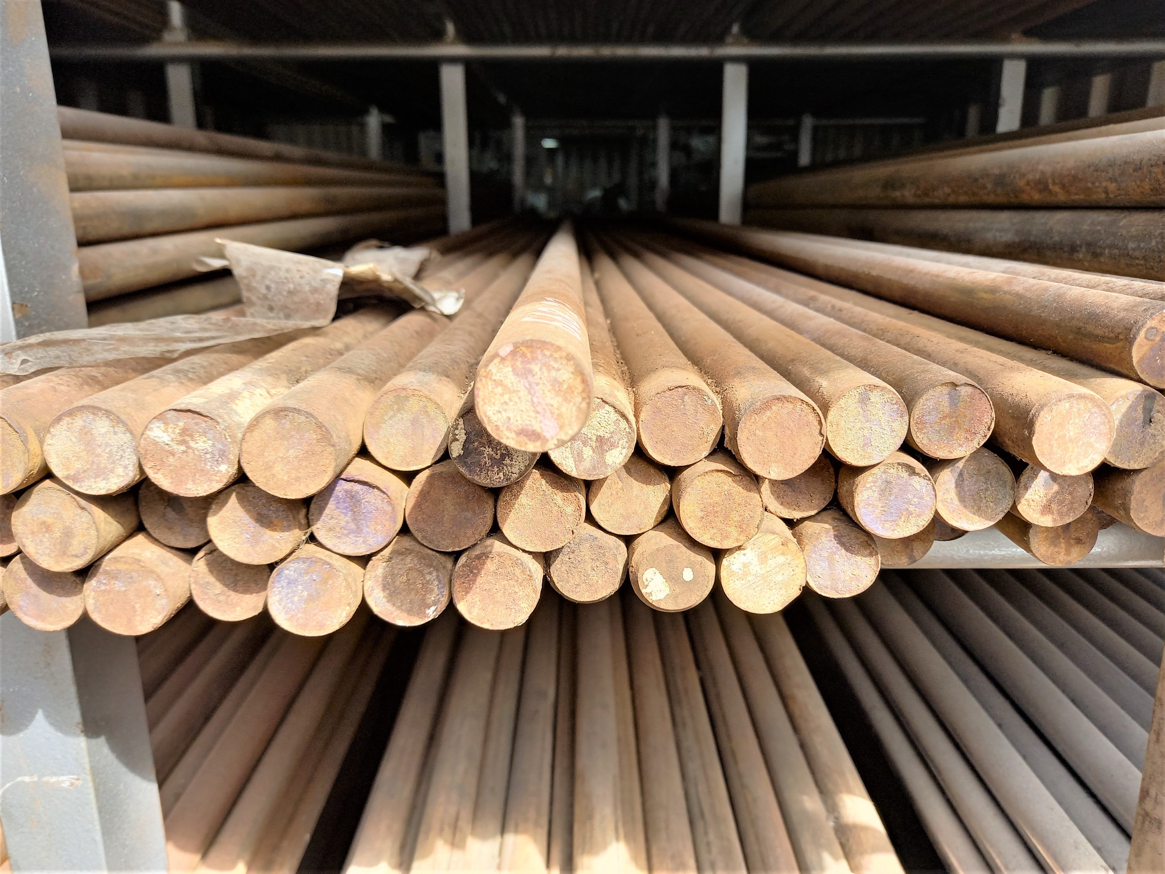 STEEL ROUND BAR; D=25mm; GRADE: ST37K; STRUCTURAL STEEL